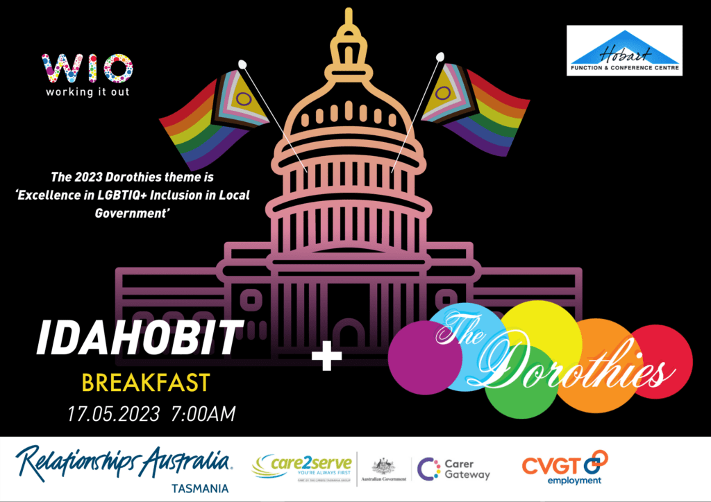 IDAHOBIT Day Breakfast + The Dorothies Awards - Hobart - CVGT Employment
