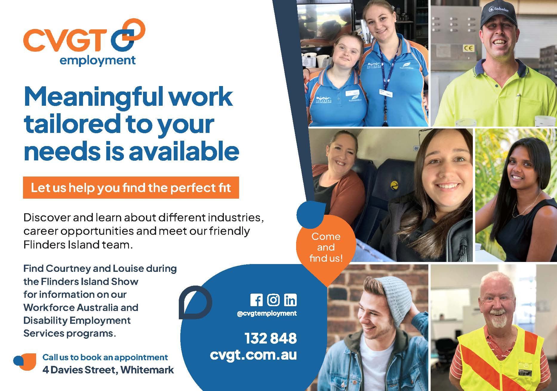 Flinders Island Show - CVGT Employment