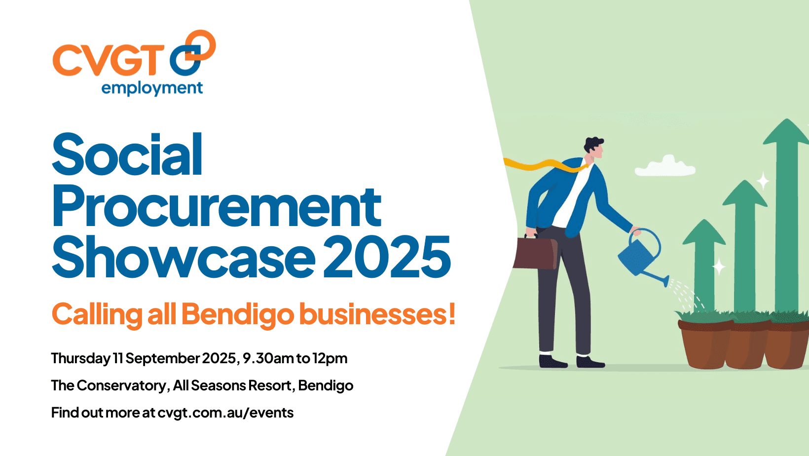 Bendigo - Social Procurement Showcase 2025 - CVGT Employment