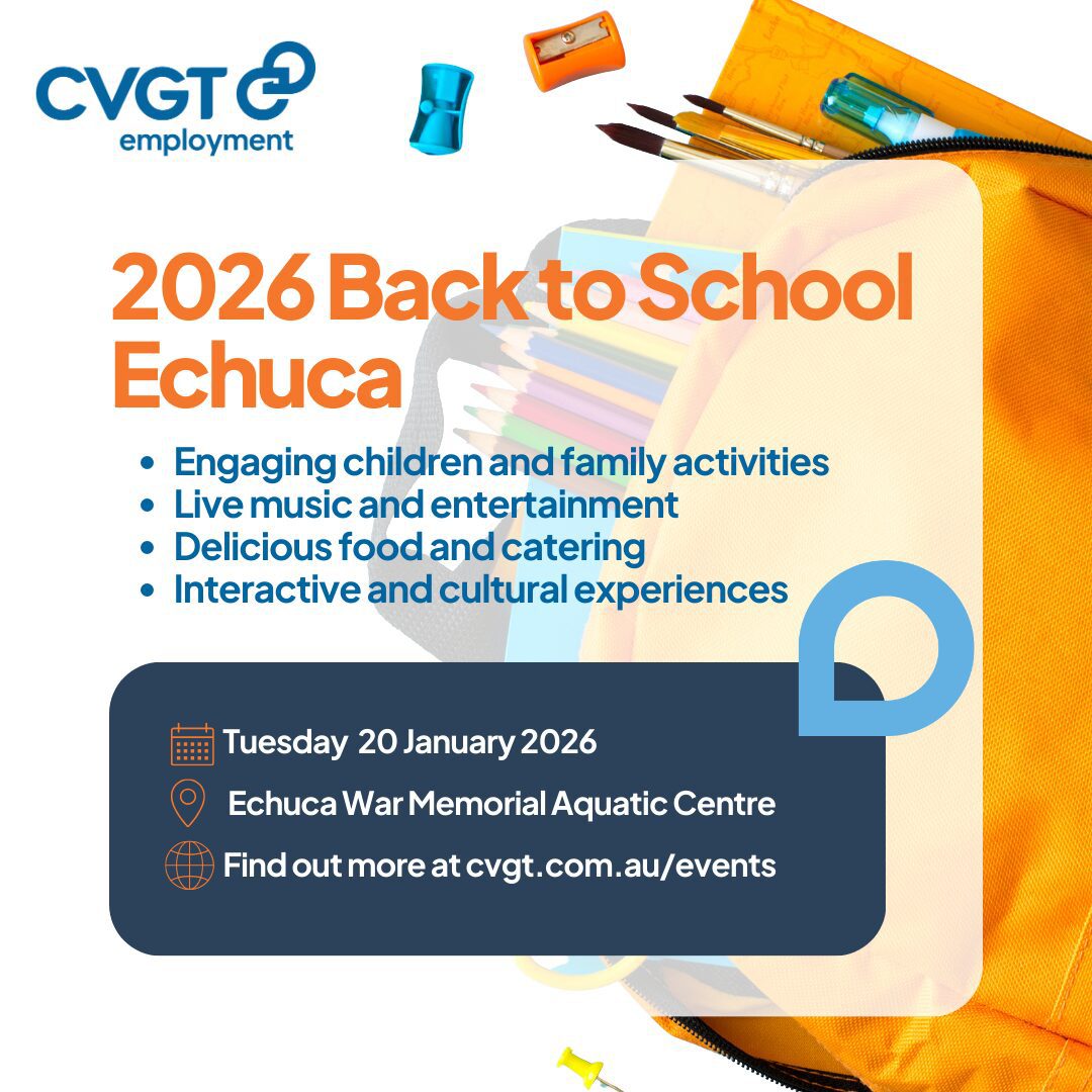 2026 Back to school at Echuca War Memorial Aquatic Centre - CVGT Employment